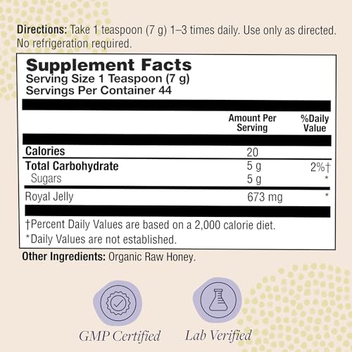 natural energy boost with Royal Jelly