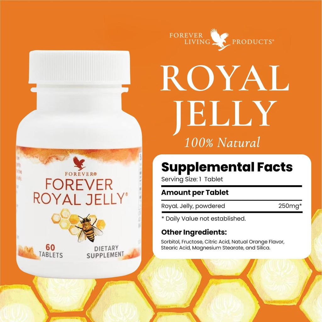 Natural energy boost with Royal Jelly