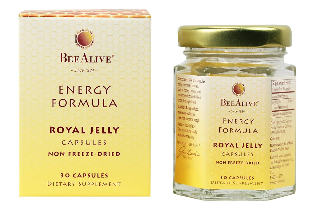 Natural energy boost with Royal Jelly