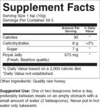 Natural energy boost with royal jelly