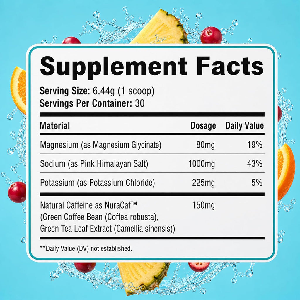 natural energy boost with Sea Legs