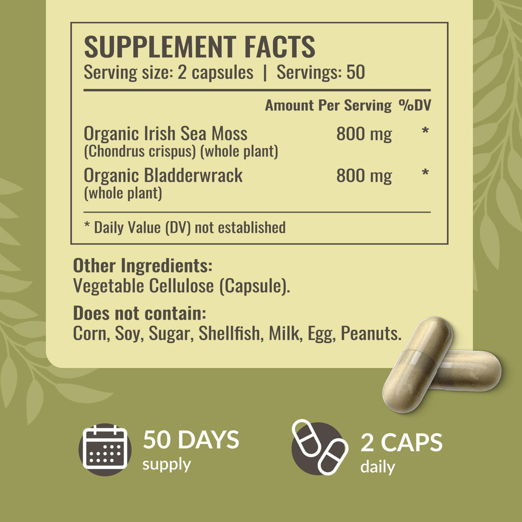 natural energy boost with sea moss
