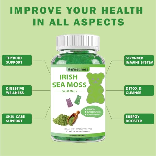 Natural energy boost with sea moss
