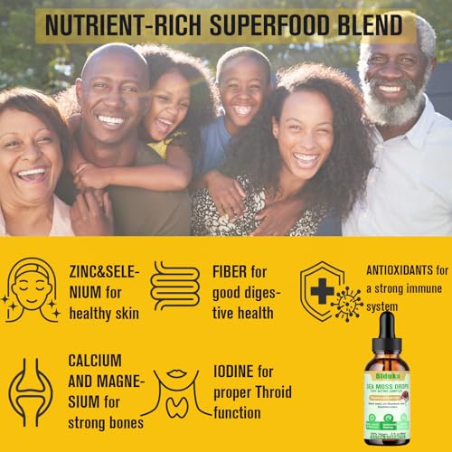 Natural energy boost with sea moss