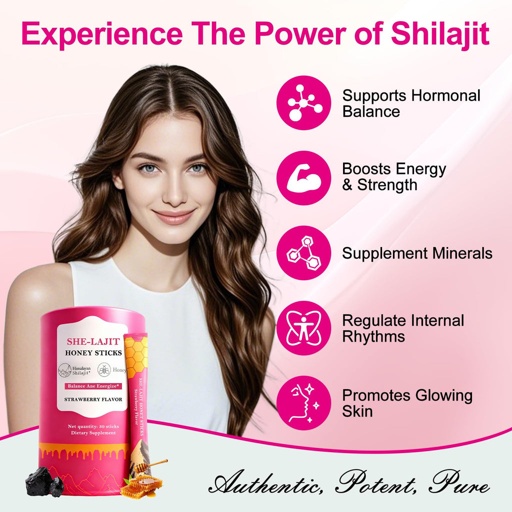 Natural energy boost with Shilajit