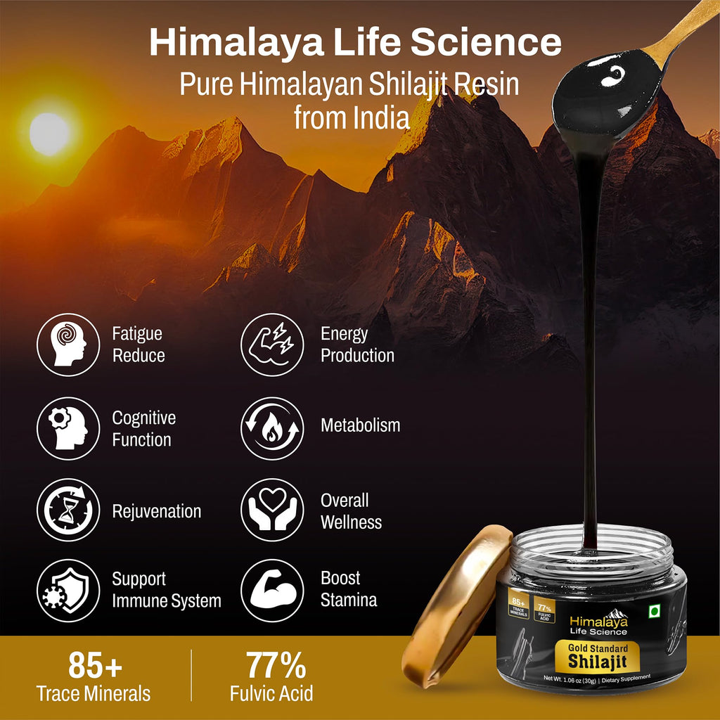 natural energy boost with shilajit