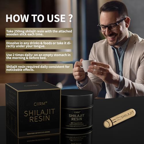 natural energy boost with Shilajit