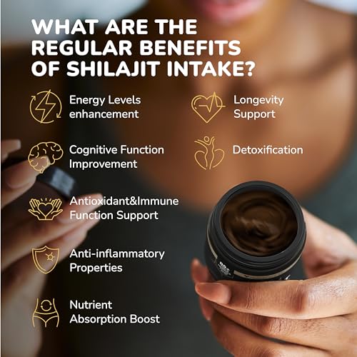 Natural energy boost with Shilajit