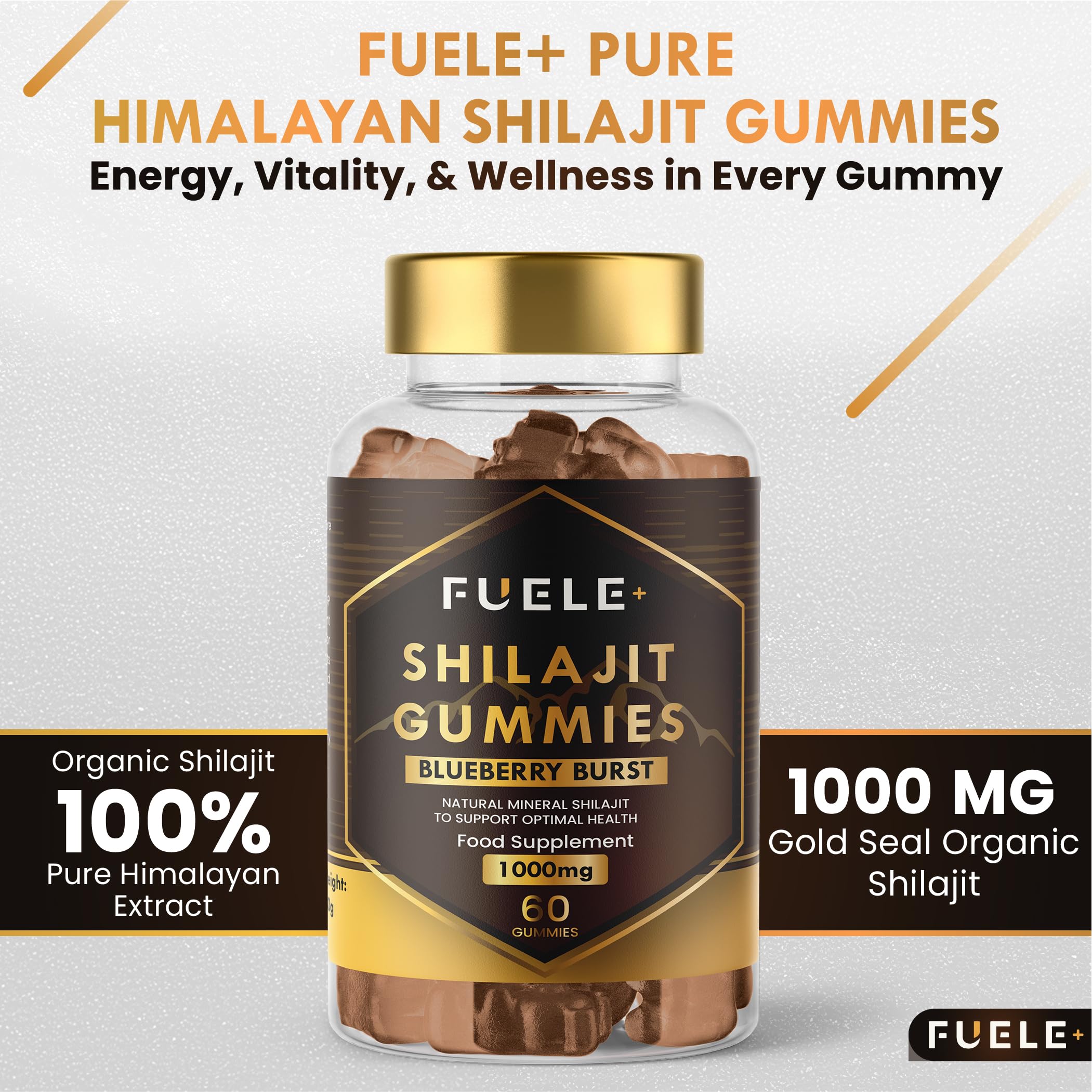 Natural energy boost with shilajit