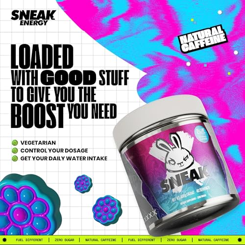 Natural energy boost with SNEAK