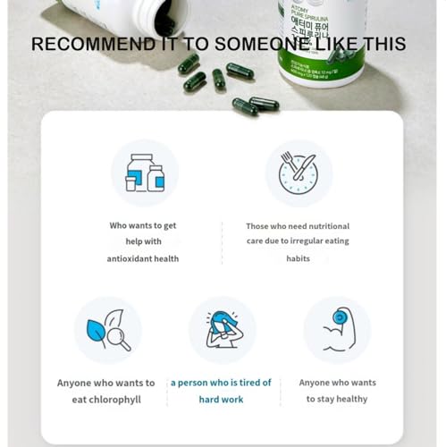 Natural energy boost with spirulina