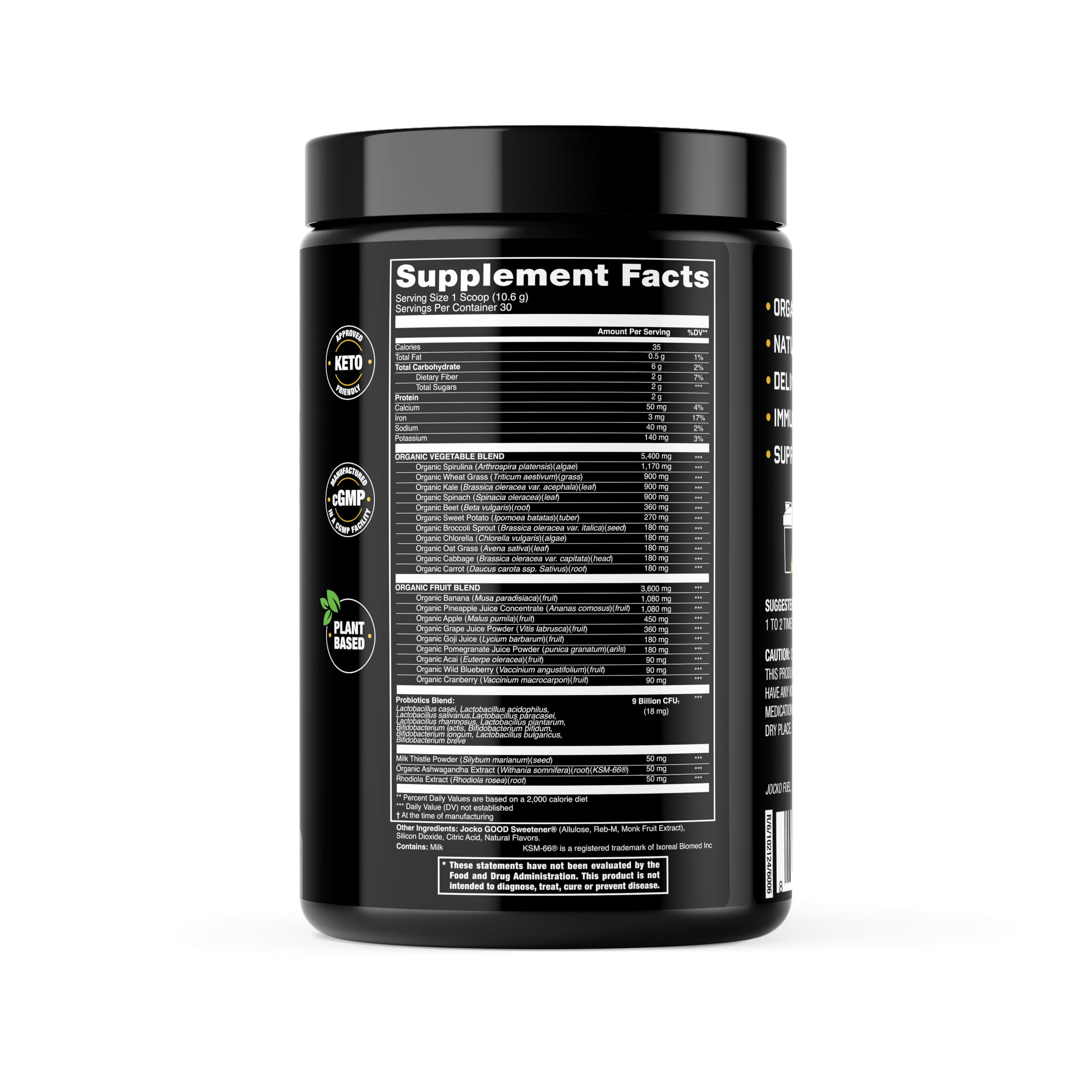 natural energy boost with spirulina