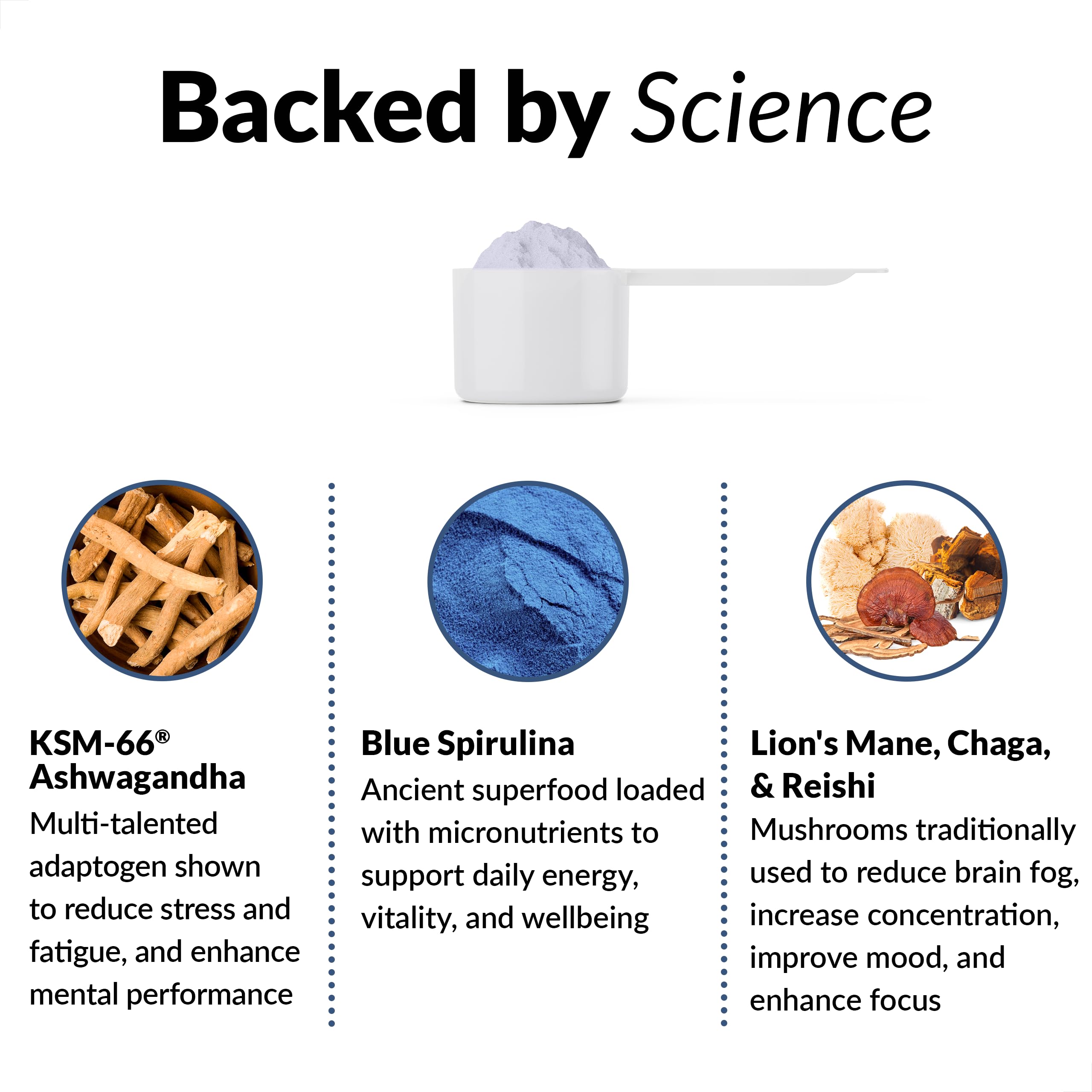 Natural energy boost with spirulina