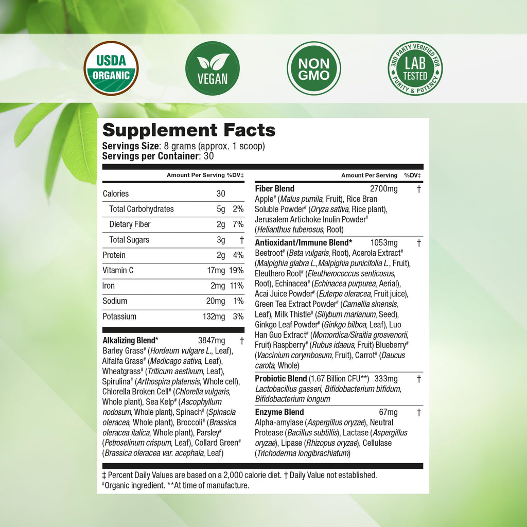 natural energy boost with spirulina
