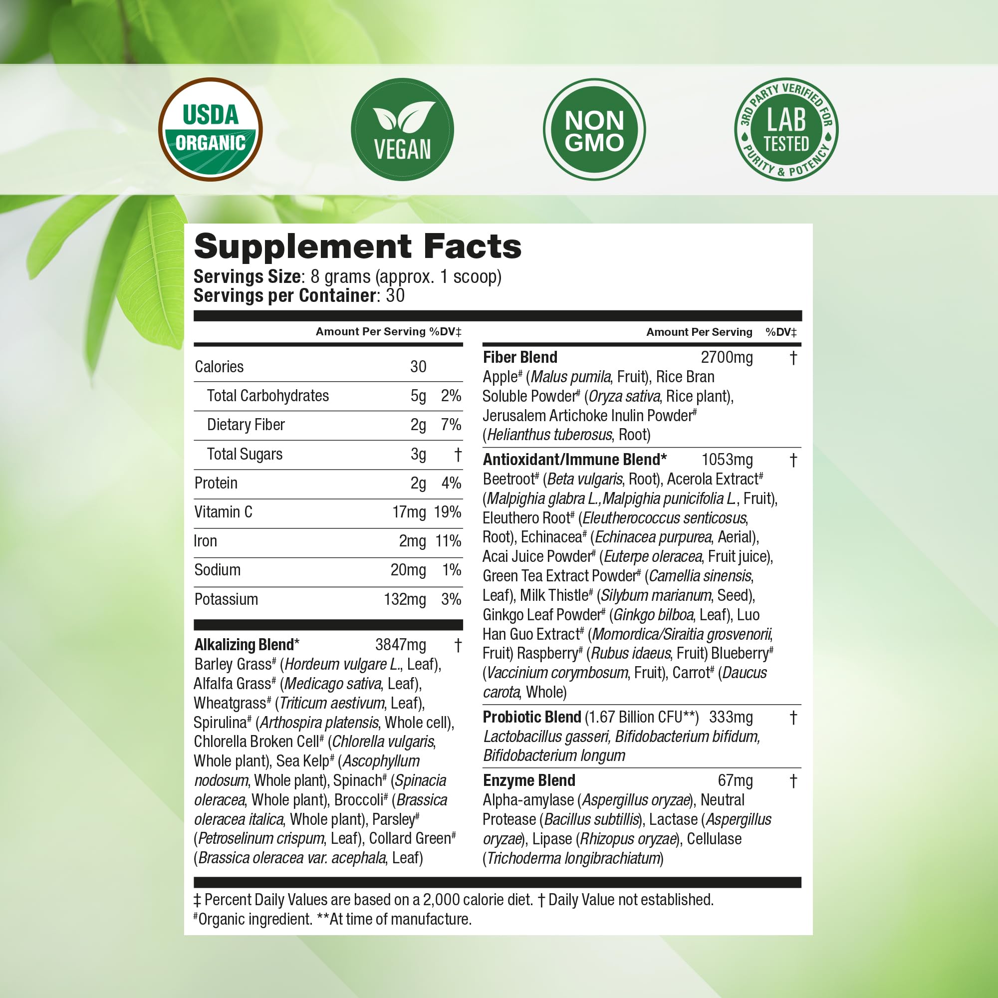 natural energy boost with spirulina