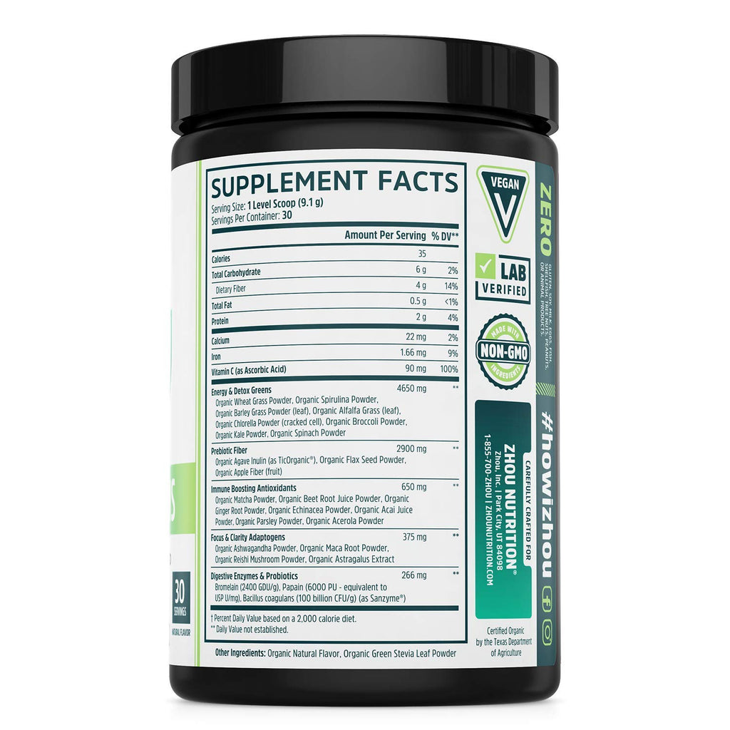natural energy boost with spirulina