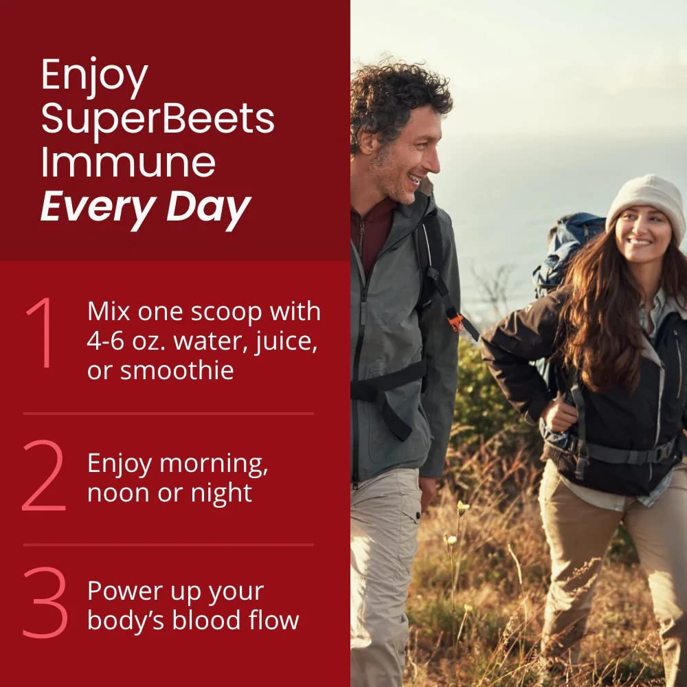 Natural energy boost with SuperBeets