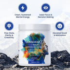 natural energy boost with superfood blend