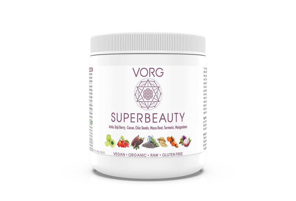 natural energy boost with superfood blend