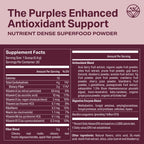 Natural energy boost with superfood powder