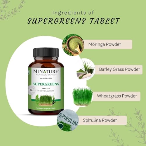 natural energy boost with supergreens tablets