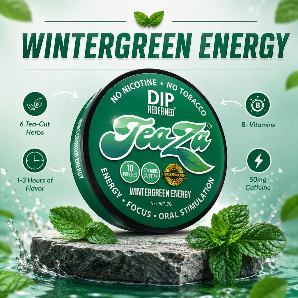 Natural energy boost with TeaZa