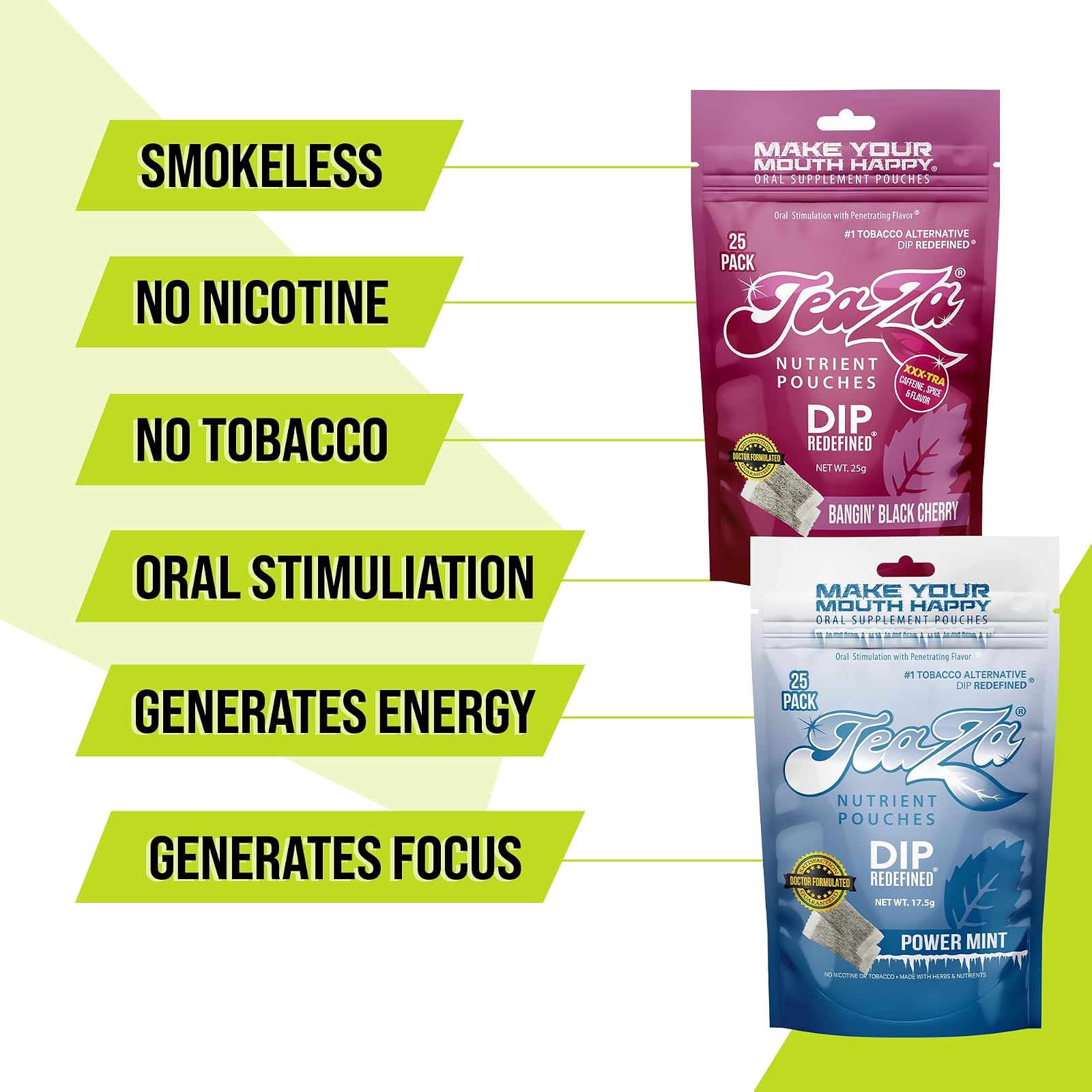 Natural energy boost with TeaZa