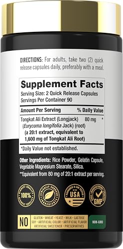 natural energy boost with Tongkat Ali