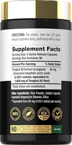 natural energy boost with Tongkat Ali