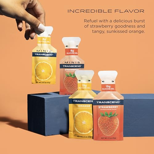natural energy boost with Transcend gels