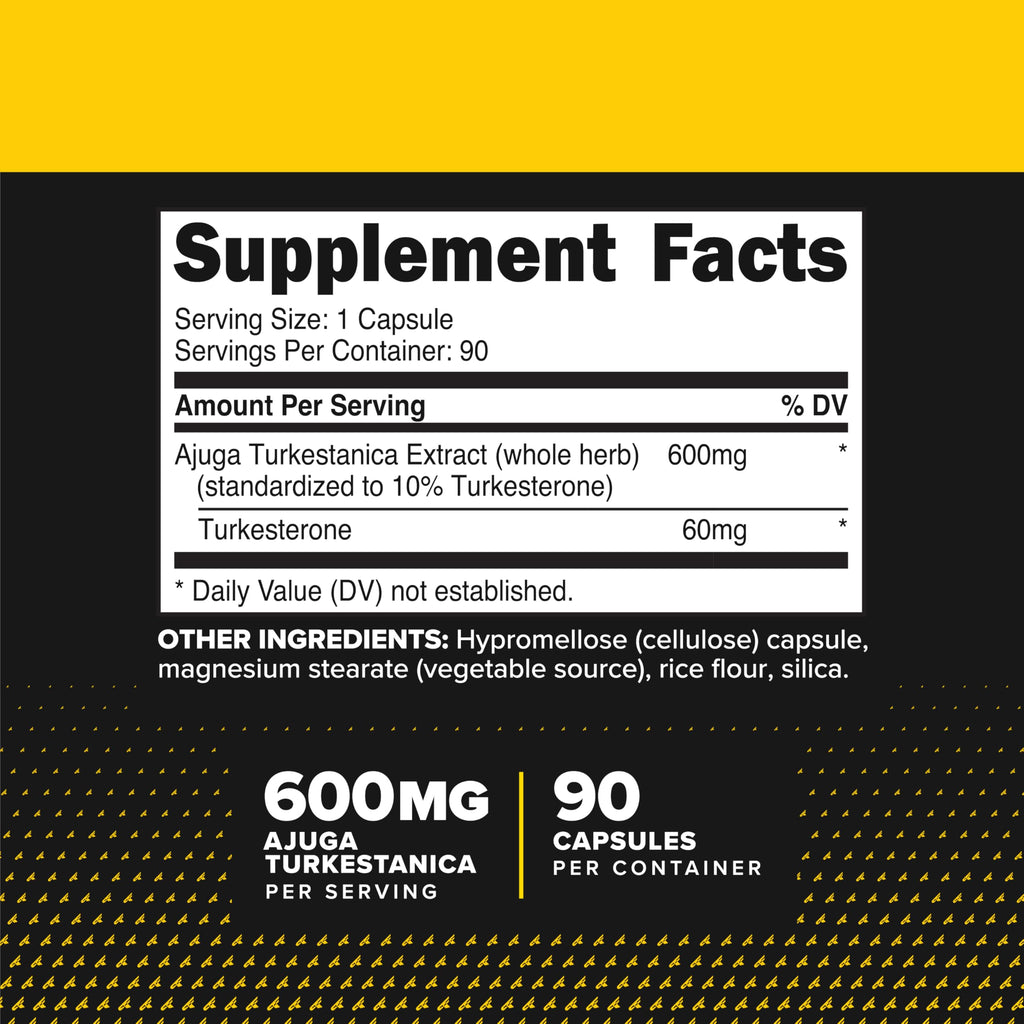 natural energy boost with Turkesterone