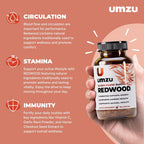 natural energy boost with UMZU Redwood