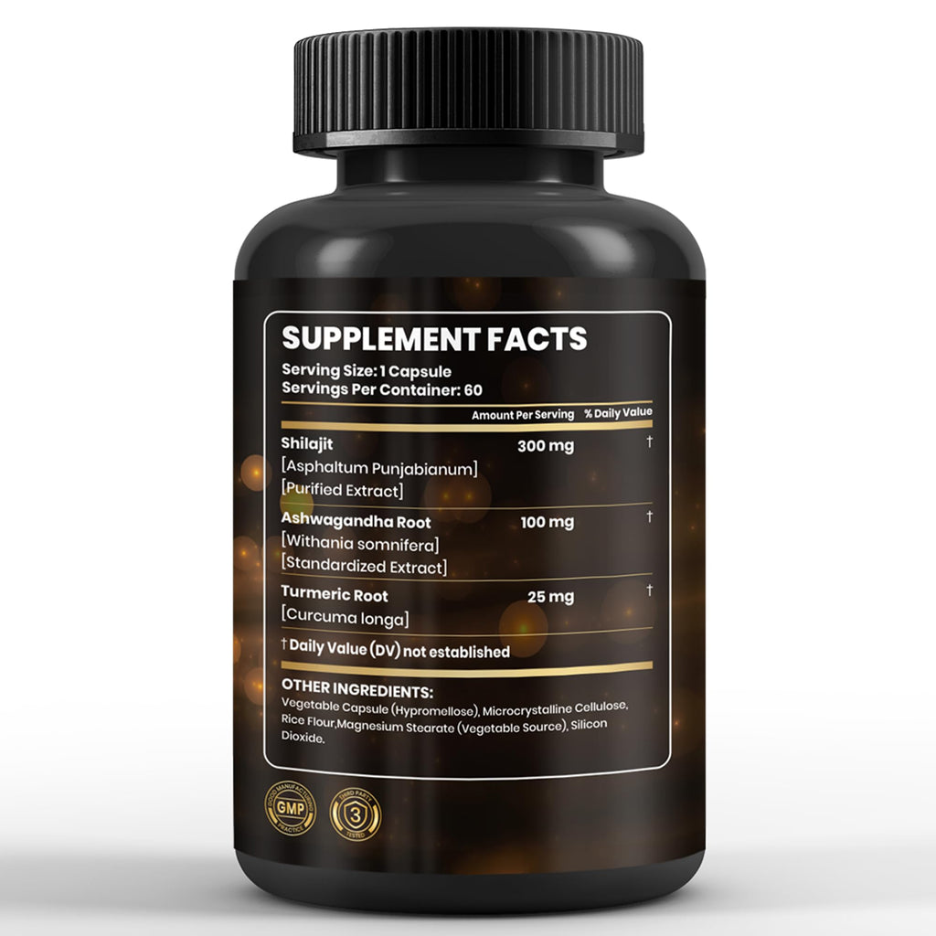 Natural energy boost with VEV Shilajit