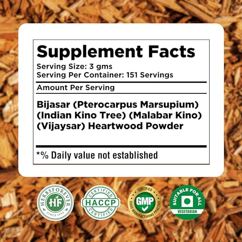 Natural energy boost with Vijaysar powder