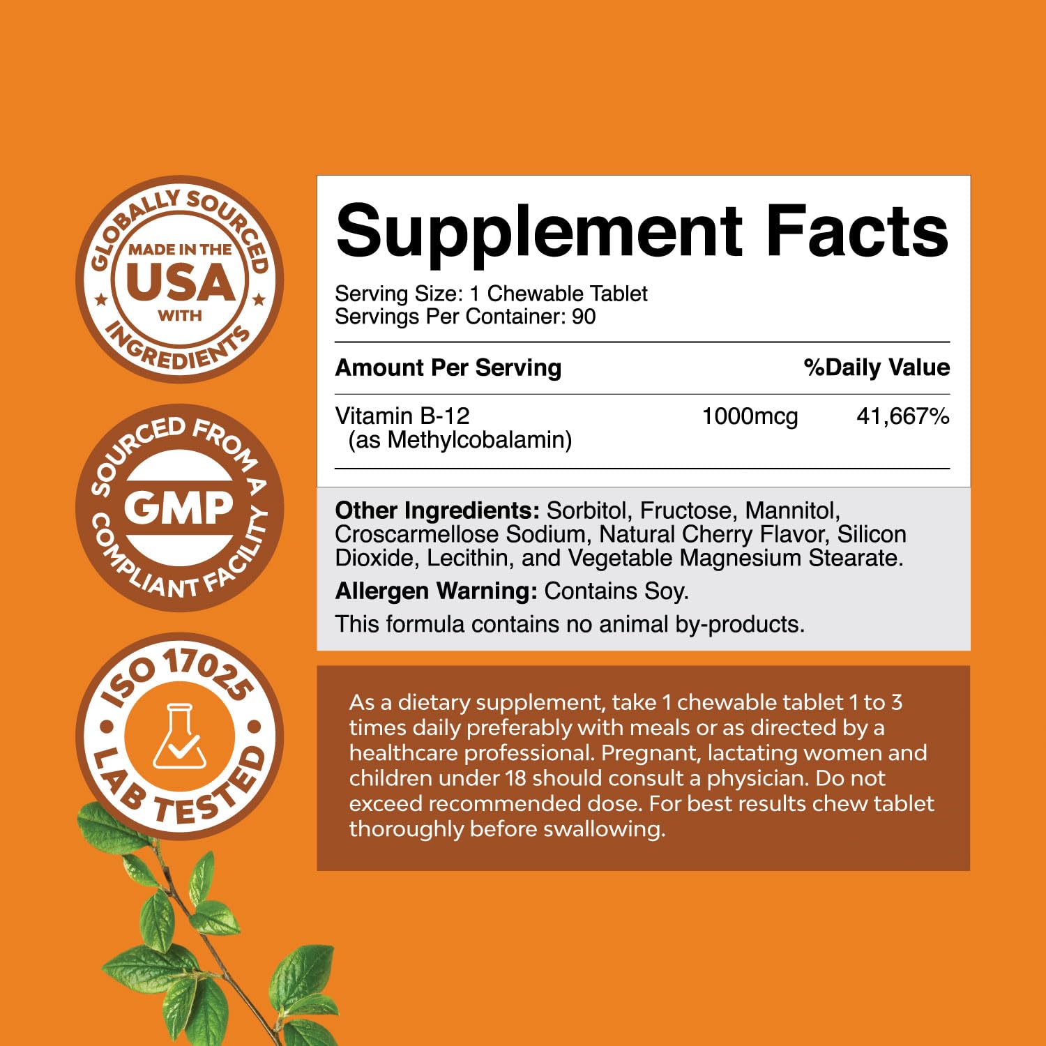natural energy boost with vitamin B12