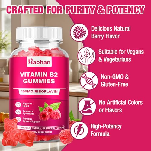Natural energy boost with Vitamin B2