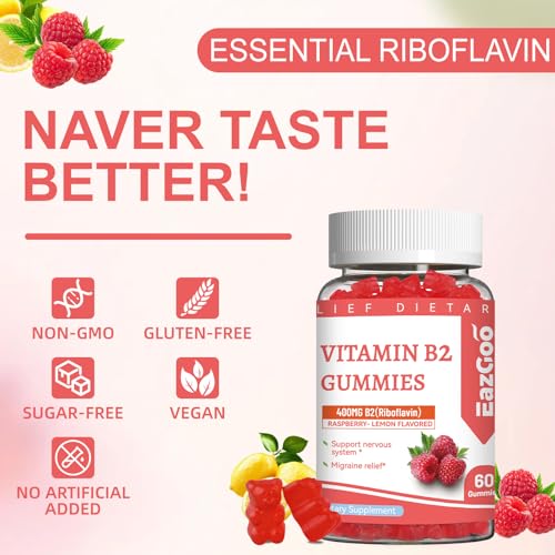 Natural energy boost with Vitamin B2