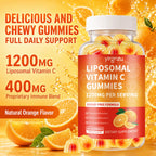 Natural energy boost with Vitamin C gummies