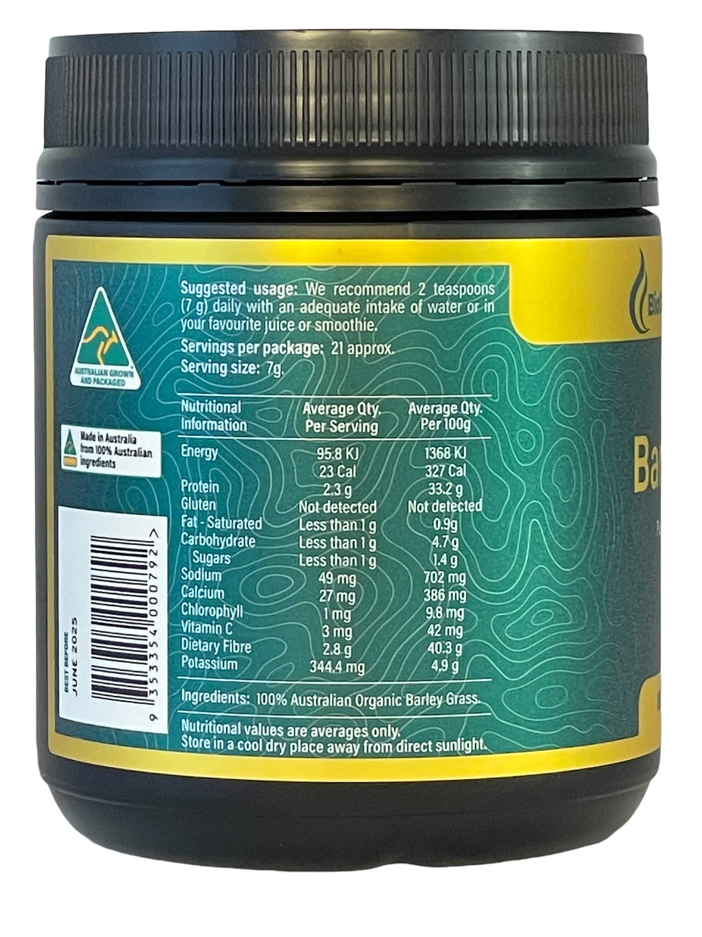 natural energy boost with wheatgrass