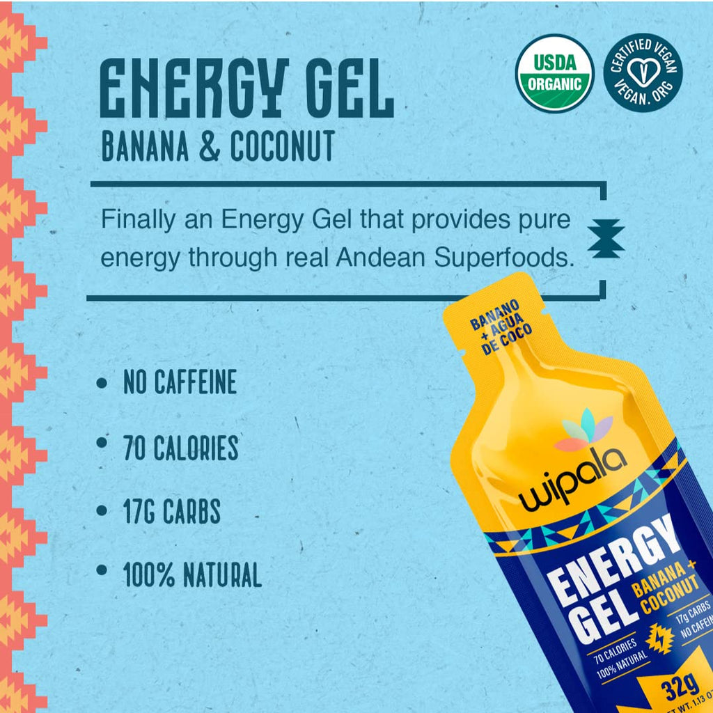 natural energy boost with Wipala gel