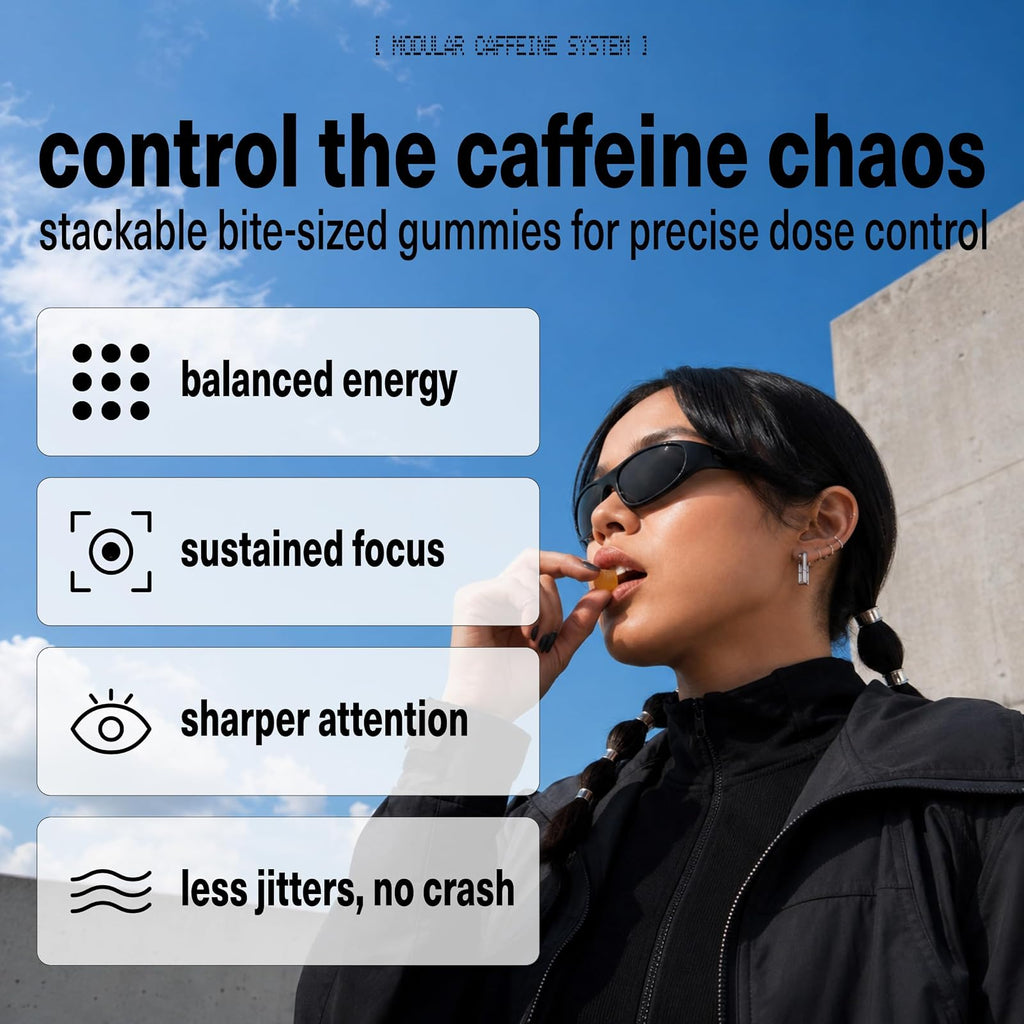 Natural energy boost with WORKFLOW gummies