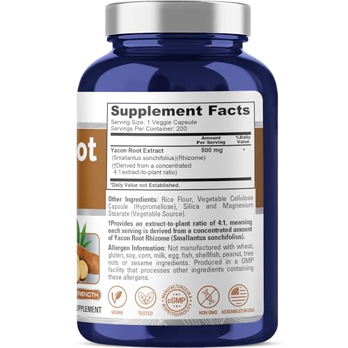 Natural energy boost with Yacon Root