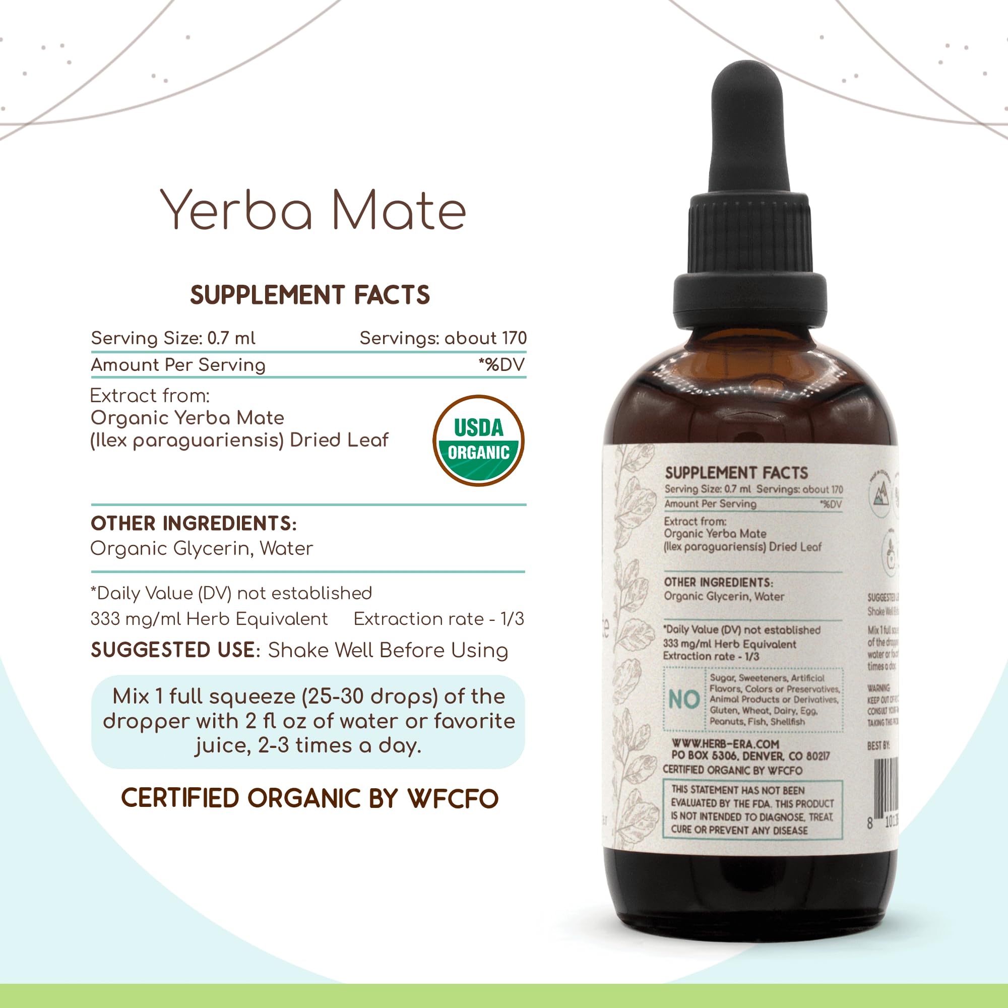 natural energy boost with yerba mate