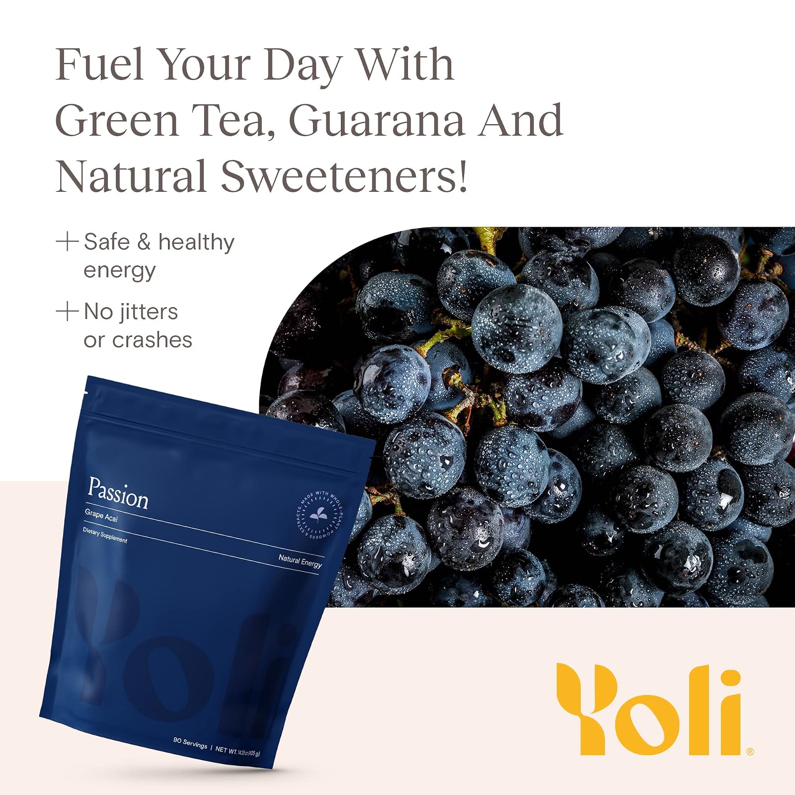 natural energy boost with Yoli