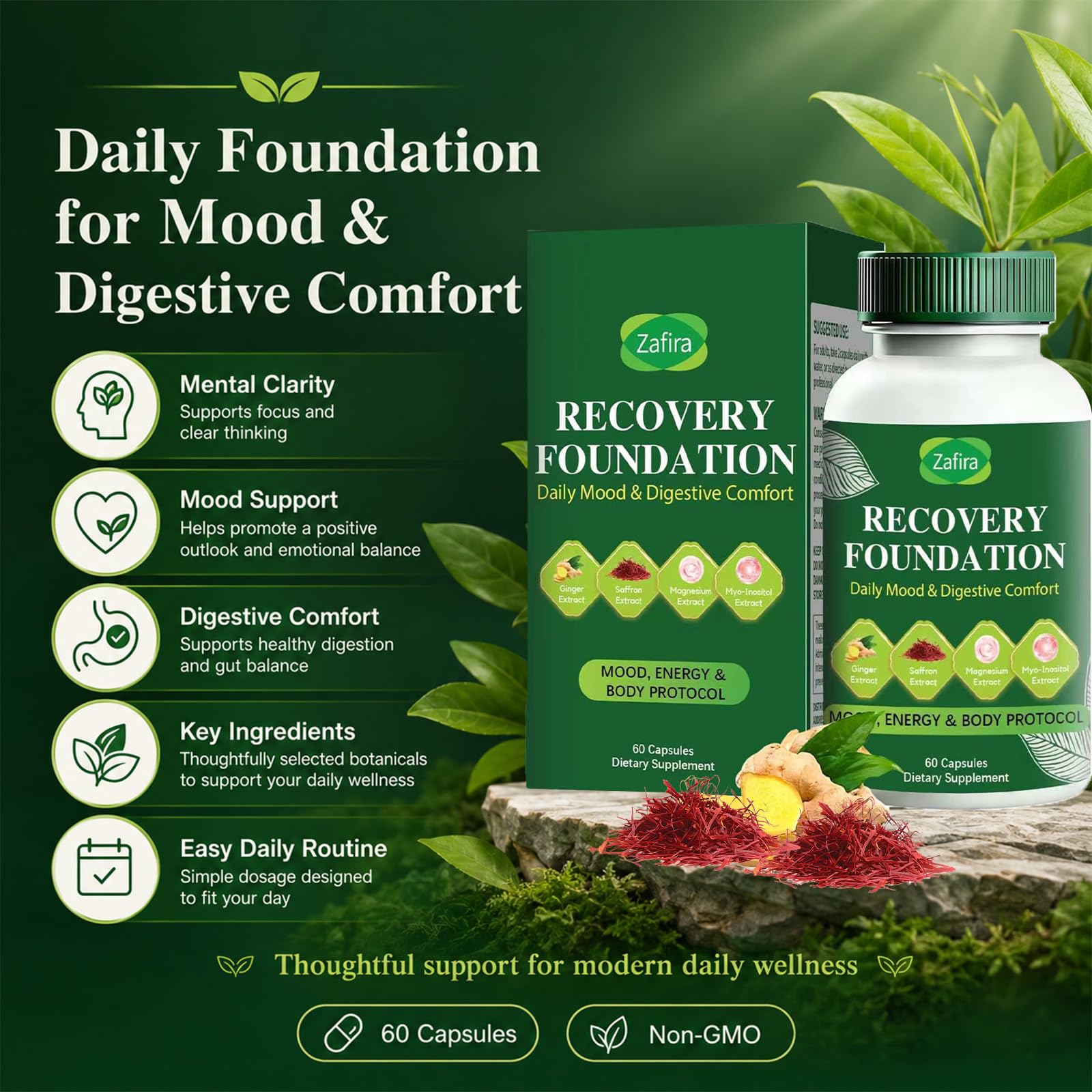 Natural energy boost with Zafira capsules