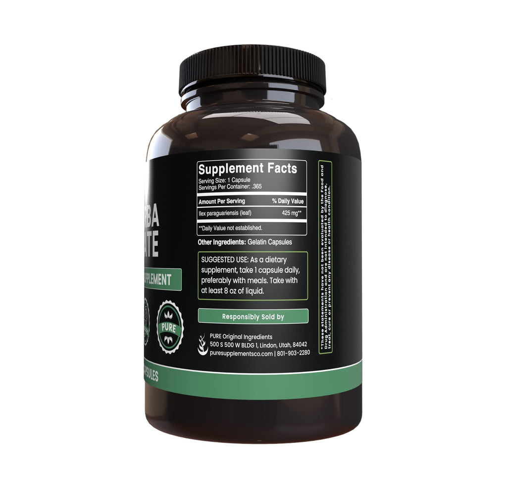 natural energy boost yerba mate