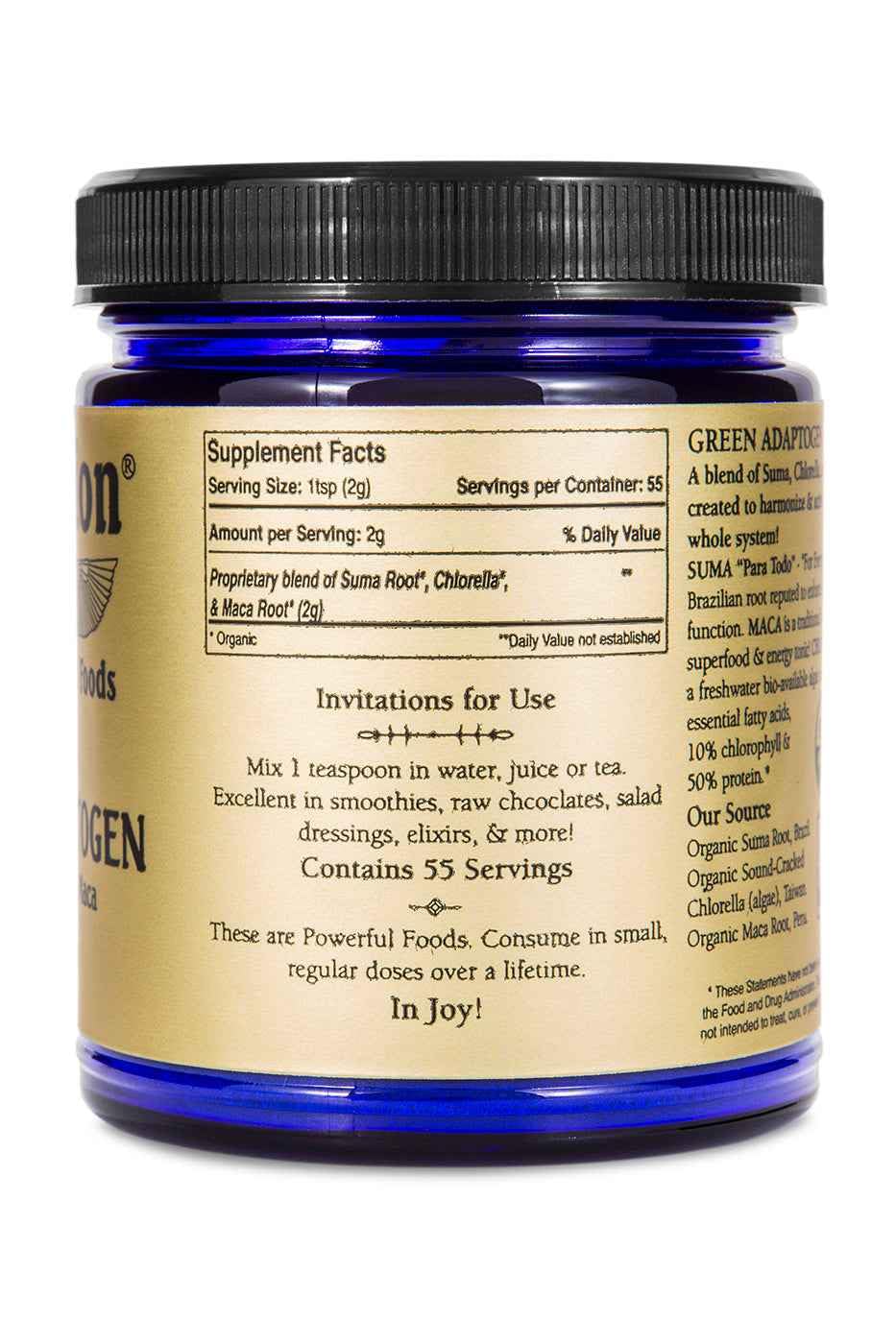 natural energy booster adaptogen powder
