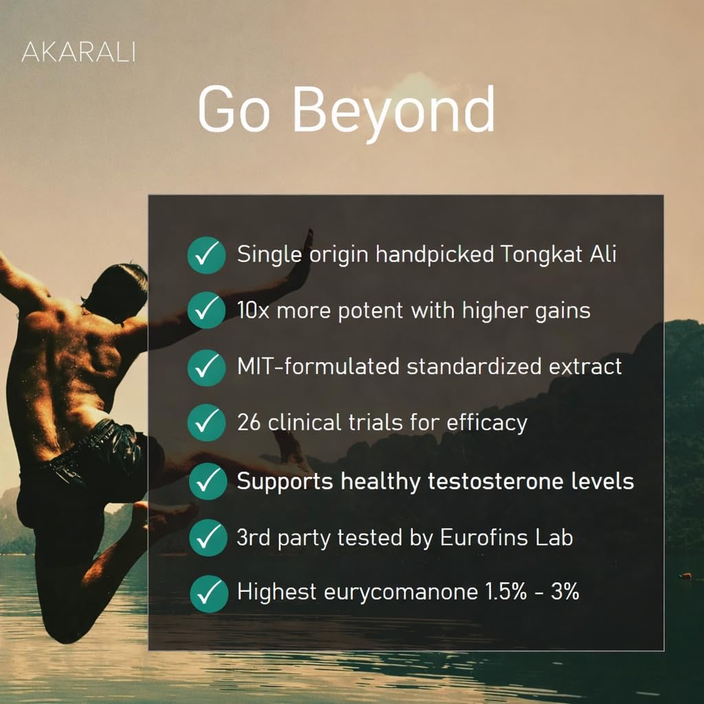 natural energy booster AKARALI capsules