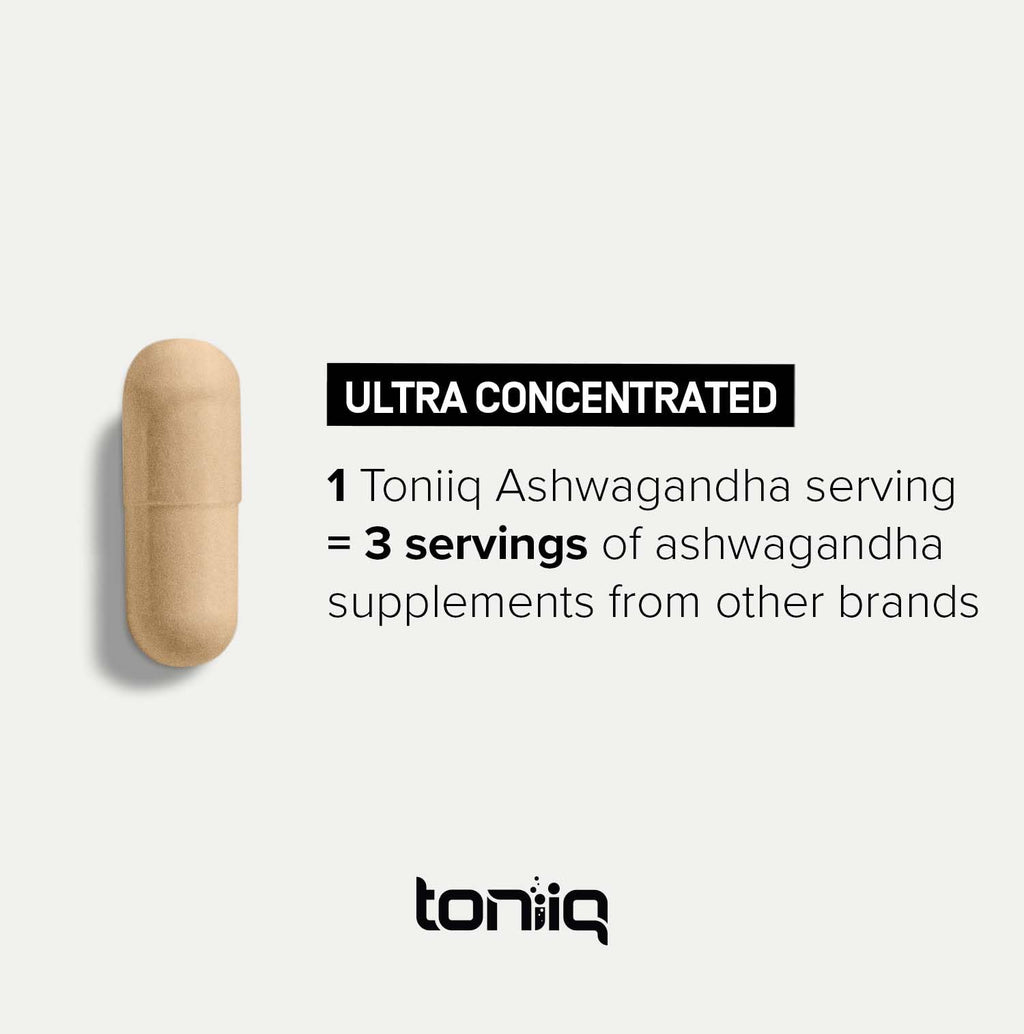 Natural energy booster ashwagandha capsules