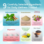 Natural energy booster Ashwagandha capsules